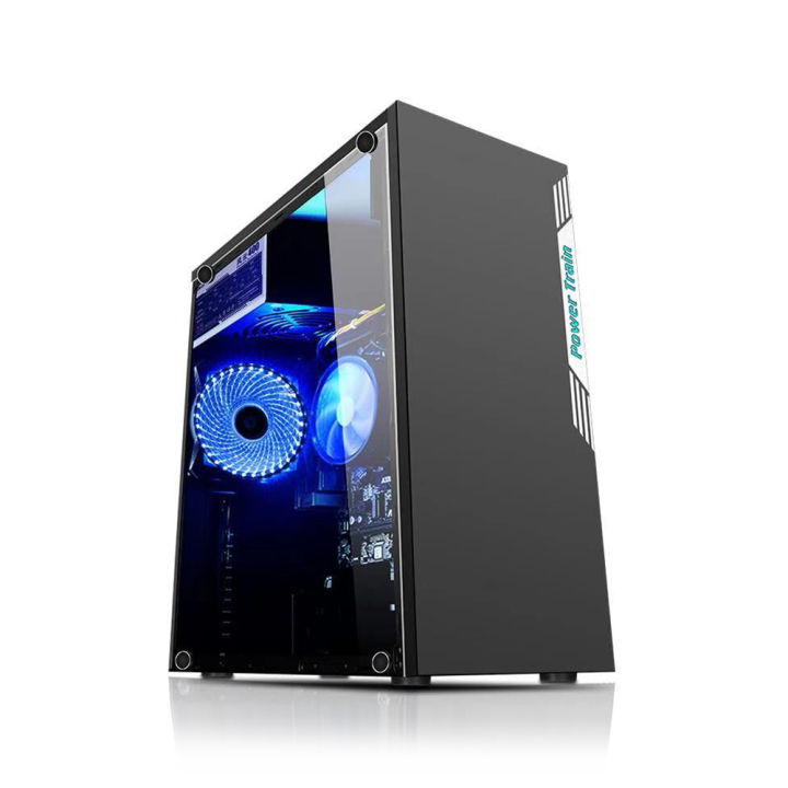 Desktop Computer Case ATX Full-view Side Transparent PC Case Support ...