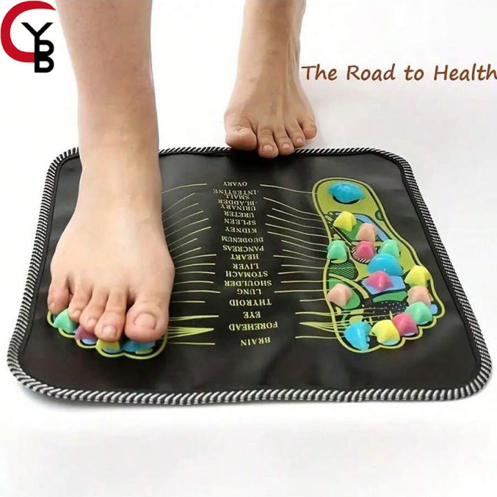 Acupoint Physical Massage Foot Pad Reflexology Mat Foot Mat Acupuncture ...