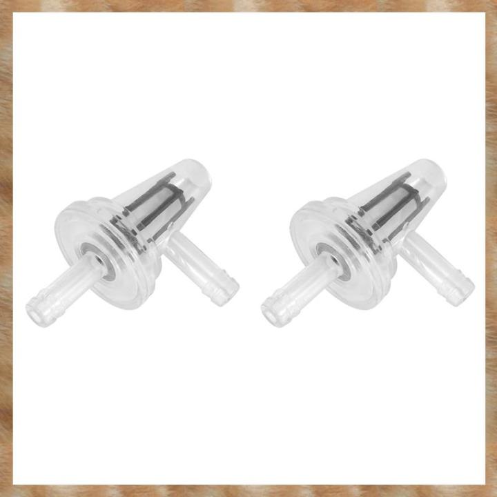 Kqueebee 2x MOTORCYCLE SNOWMOBILE CLEAR INLINE GAS RIGHT ANGLE FUEL ...