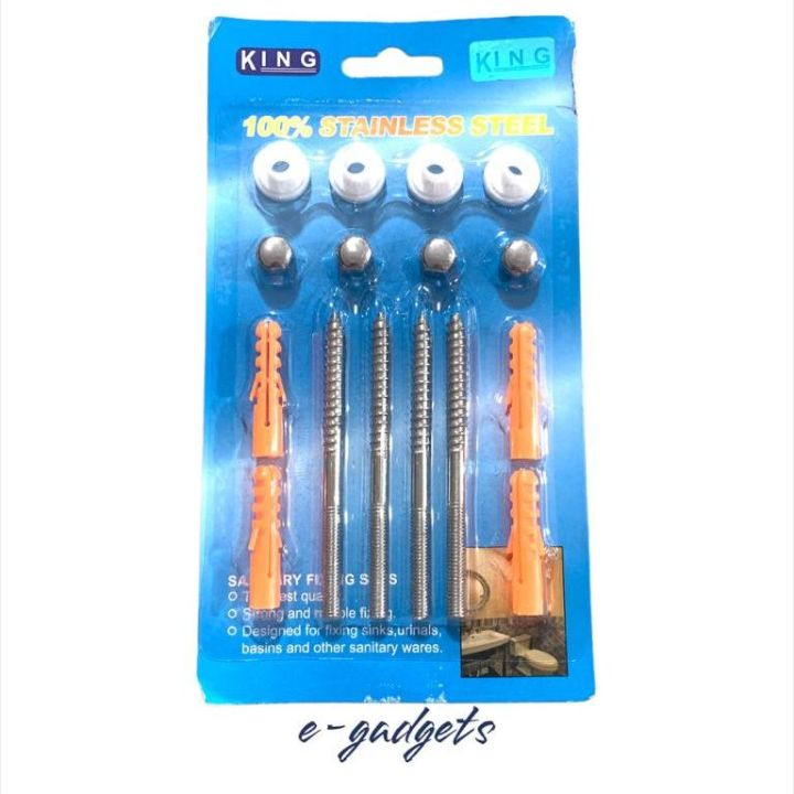 Non Rusting Comed / Water closet 4Pcs Stainless Steel Nail | Daraz.lk