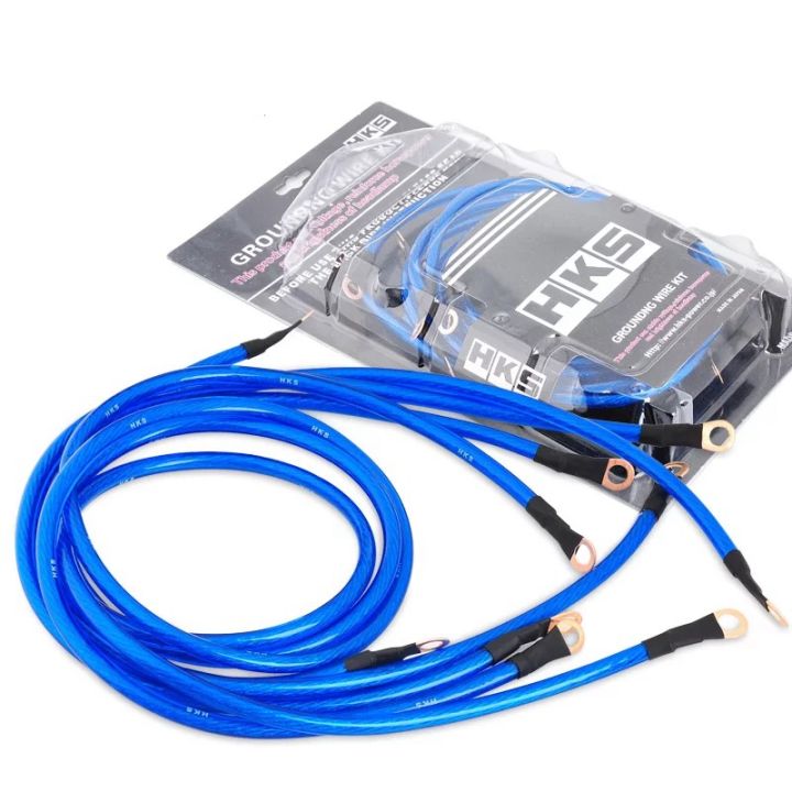 Grounding Wire Kit 5 Point Car Ground Cable Auto Grounding Wire System ...