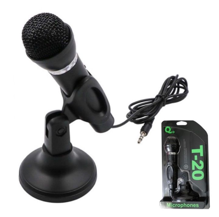 QT-20 All - condenser wired microphone | Daraz.lk