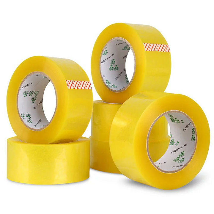 Packaging Tape Transparent (Clear) Cello Tape Multi-Purpose Use ...