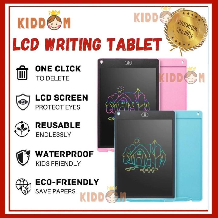 Amm7KmWI KIDDOM Ipad Tulis Budak LCD Writing Teblet Mainan Drawing ...