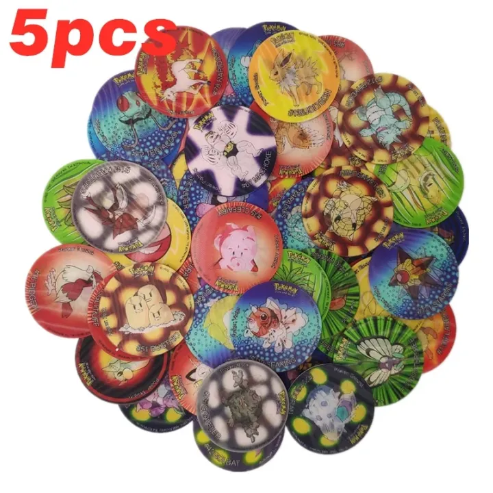3D Pokemon Tazos English Pokemon Card 1st Edition Tazos Pokémon Shiny ...