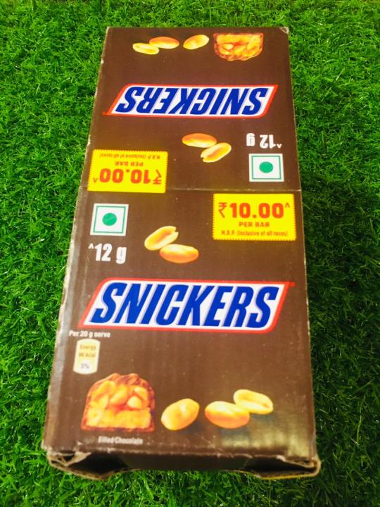 Snickers Chocolate Super Tasty High Quality With Caramel and Peanut 12g ...