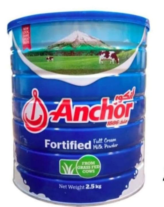 Anchor_Full Cream Milk Powder Tin 2.5 KG [ Imported from Saudi Arabia ...