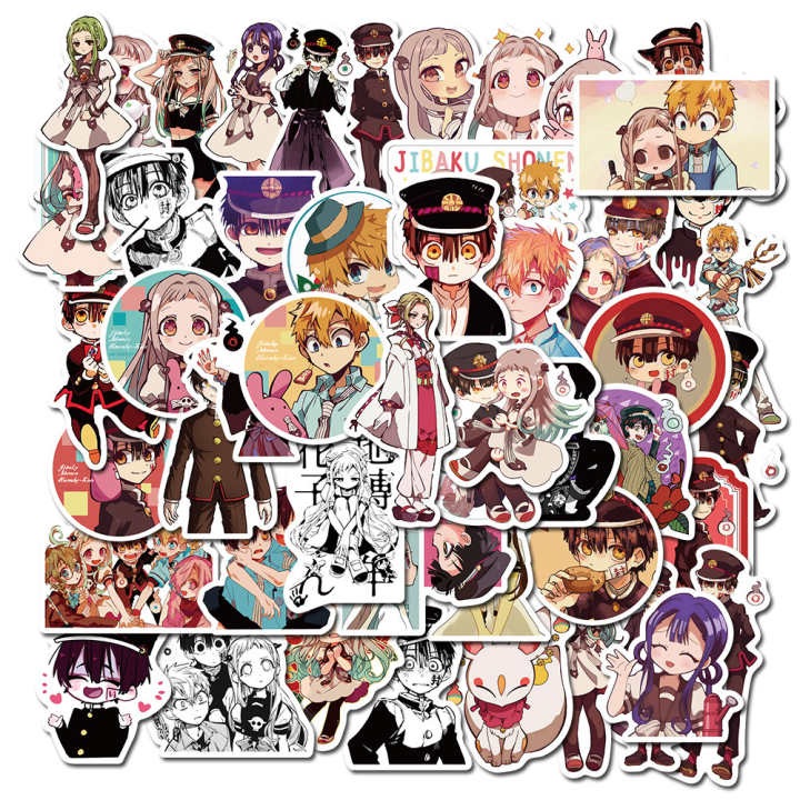 20/40/60pcs Cute Toilet-Bound Hanako-kun Anime Stickers for Laptop ...