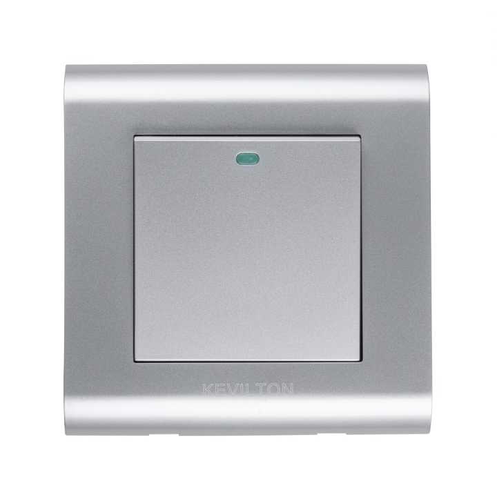 Modular Silver 1 Gang 1way Switch | Daraz.lk