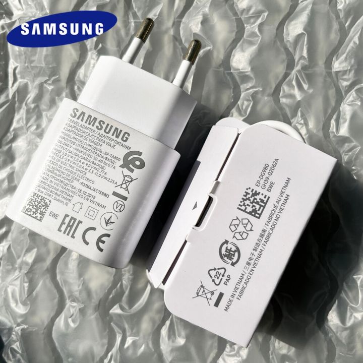 Samsung Super Fast Charger 25W PD PPS Quick Charging EU Power Adapter ...