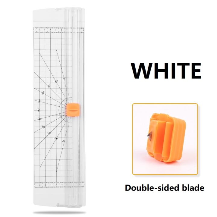 Small Portable Paper Cutter, Bidirectional Plastic Paper Cutter ...