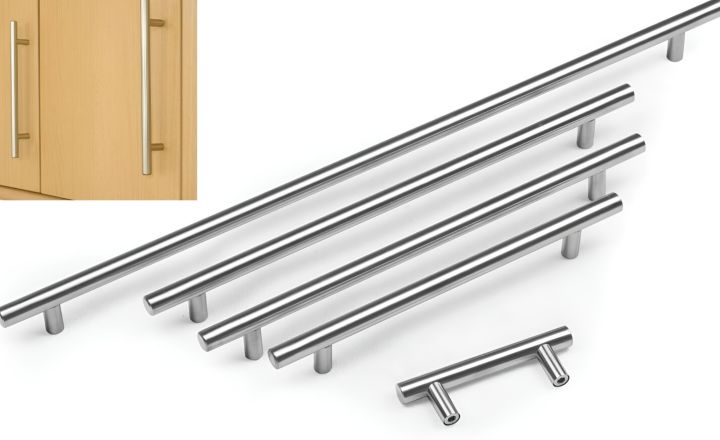 Stainless steel Furniture Handle Cabinet Handles Drawer Handle Door ...