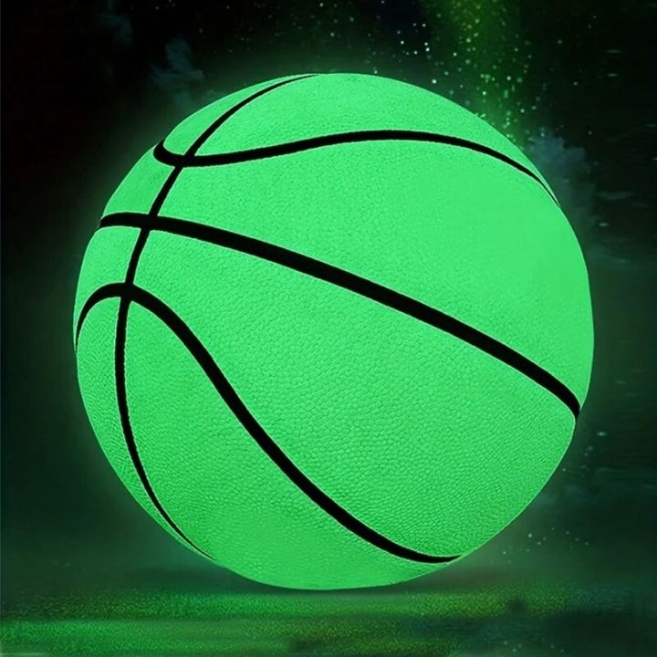 【NEW】 Glow-In-The-Dark Basketball Inflatable Stretch Fluorescent ...