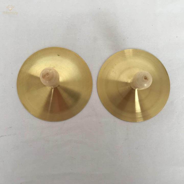 Finger Cymbals Brass Educational Portable Developmental Mini Hand ...