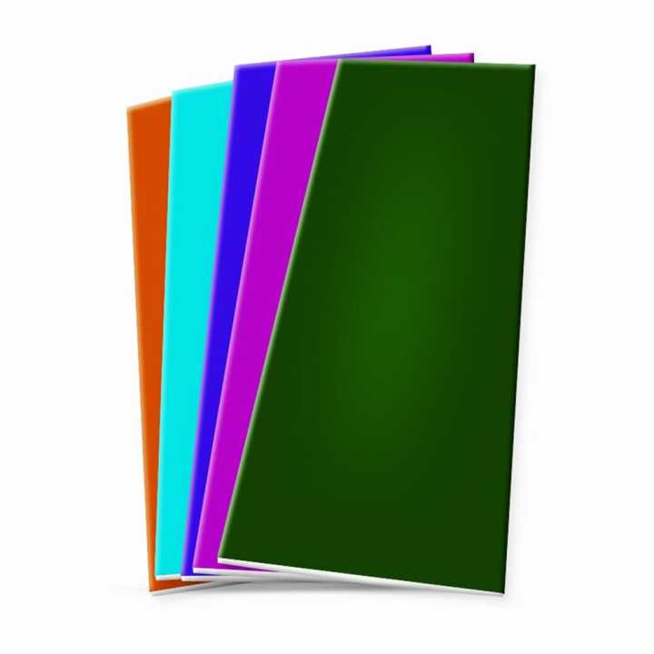 Richard Varnish Paper (Good Quality) - 50 Sheets - Dark Green | Daraz.lk