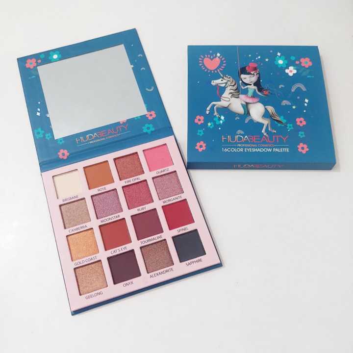 Huda Beauty 16 Colors Palette Highlighter Palette - First Copy First ...