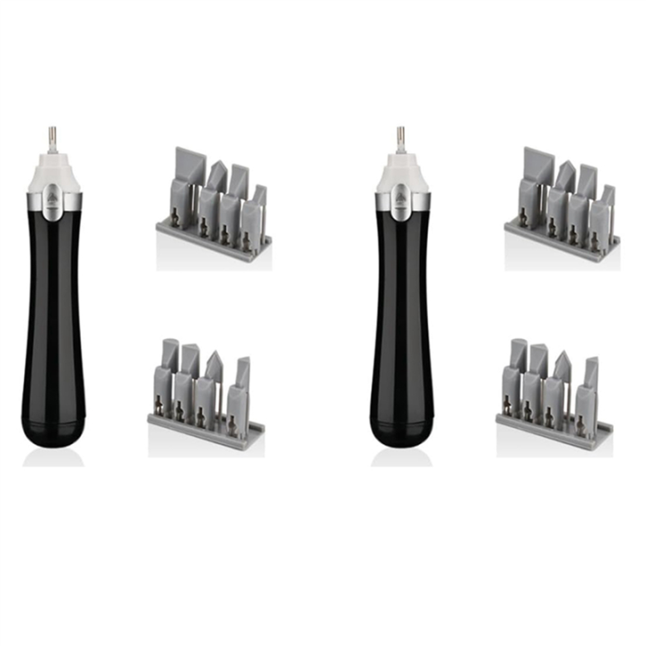 2X Electric Reciprocating Sander, with 8pcs Sanding Head for Hobbies ...