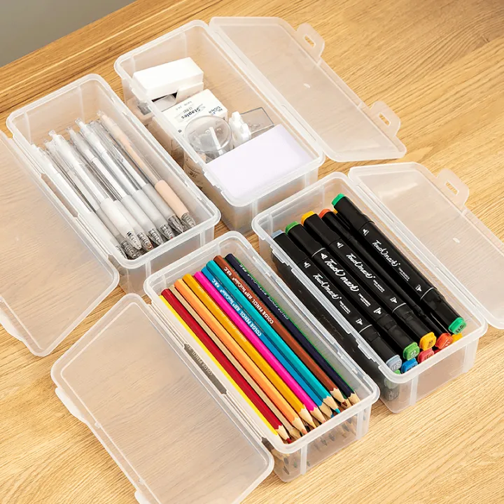 Cosmetic Makeup Boxes Transparent Pencil Case Foundation Blush ...