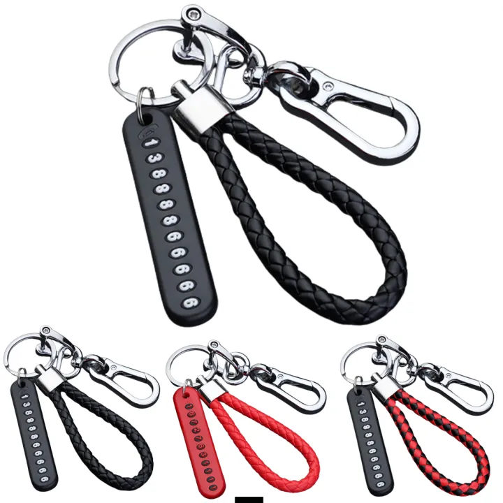 Car key chain men's pendant ring key chain remote lock key chain ...