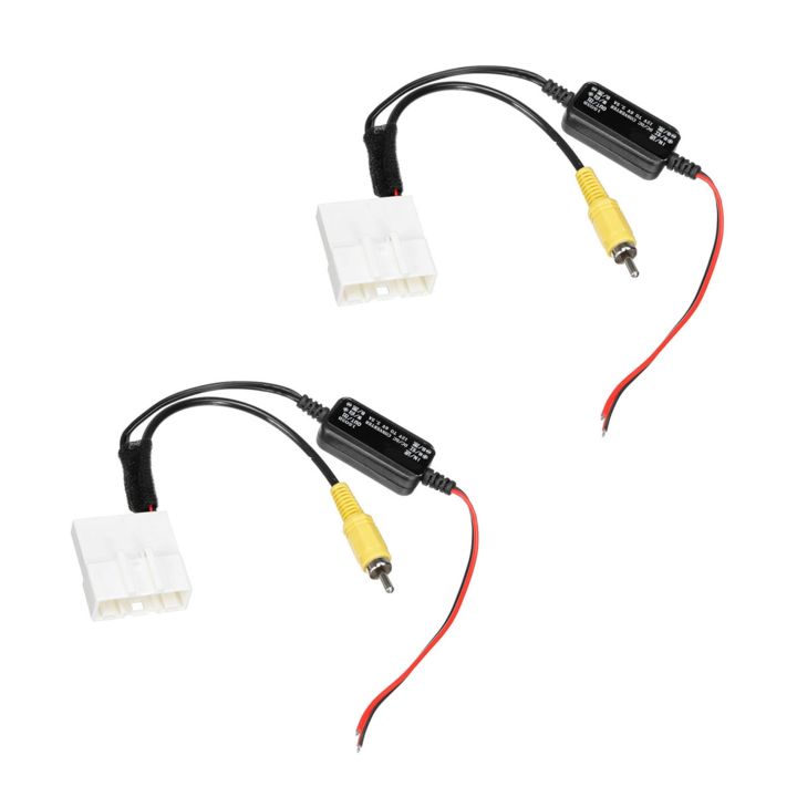 2X 24 Pin Car Camera Adapter Connector Wire Reversing Camera to GPS ...