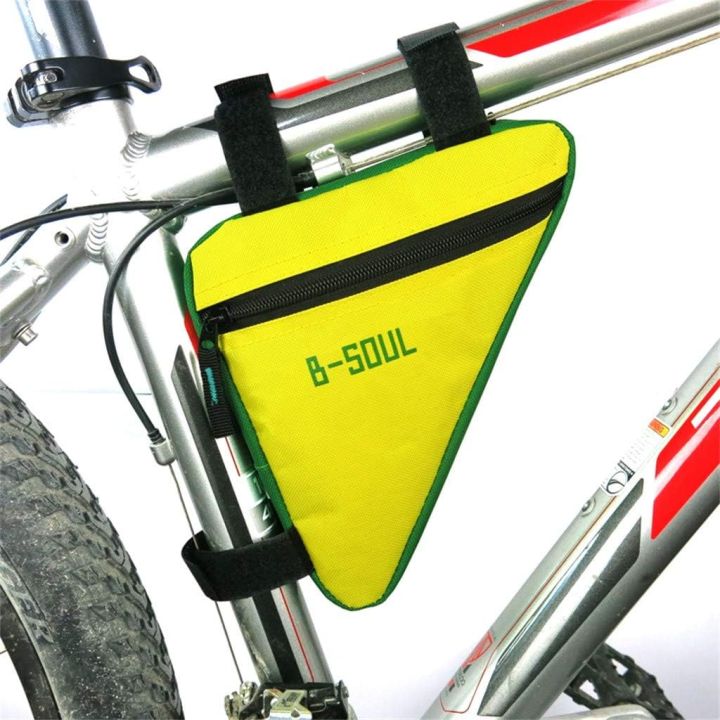 Bicycle Frame Bag with Water Bottle Holder, Waterproof Triangle Bicycle ...