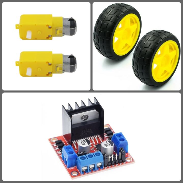 New Dual H Bridge DC Stepper Motor Drive Controller Board Module L298N ...