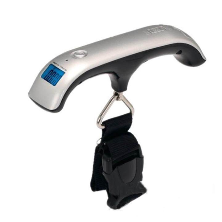 Digital Hanging Luggage Scale Rubber Paint Temperature Sensor 110 ...