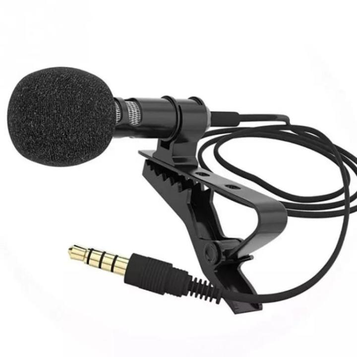 Universal Portable 3.5mm Mini Mic Microphone Handsfree Clip on ...
