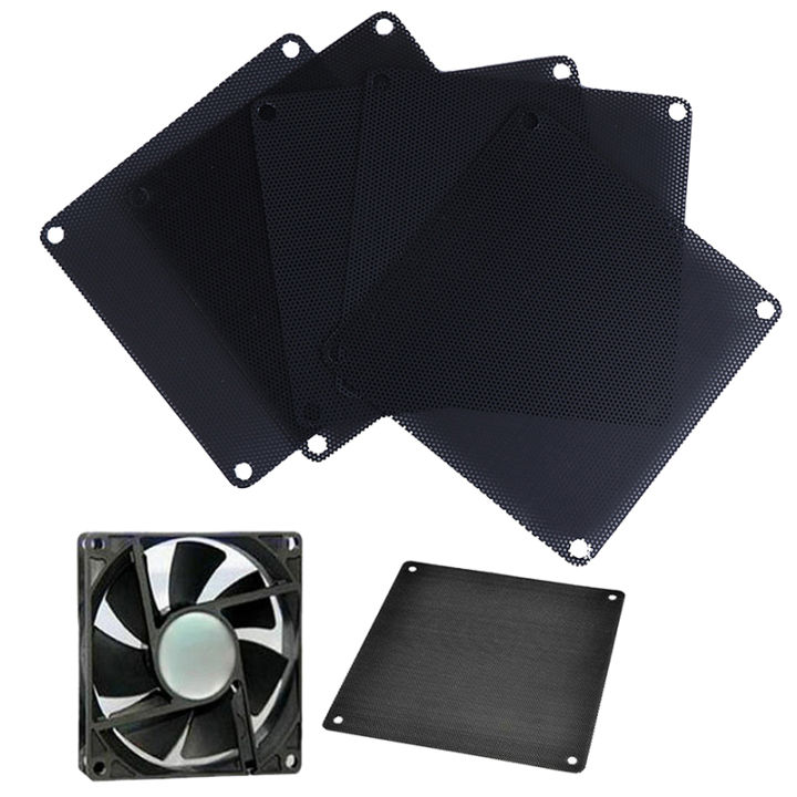 5Pcs 140mm PVC PC Fan Dust Filter Dustproof Case Computer Cooler Cover ...