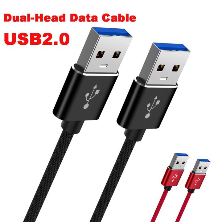 1M Data Extension Cable 5Gbps Super Dual Type A to Type A Cord Cable ...