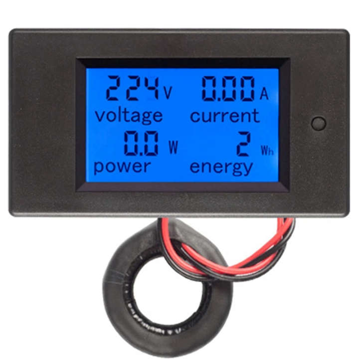 5X AC 80-260V 100A PZEM-061 LCD Display Digital Current Voltage Power ...