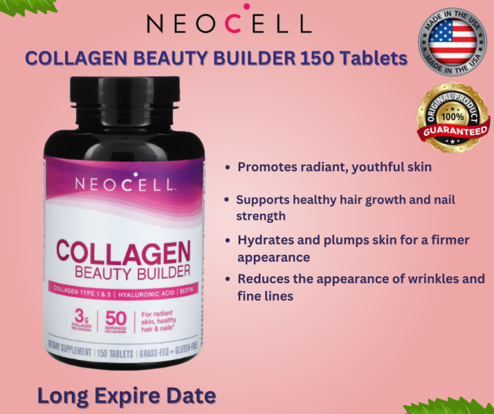 NeoCell Collagen Beauty Builder 150 Tablets | Daraz.lk