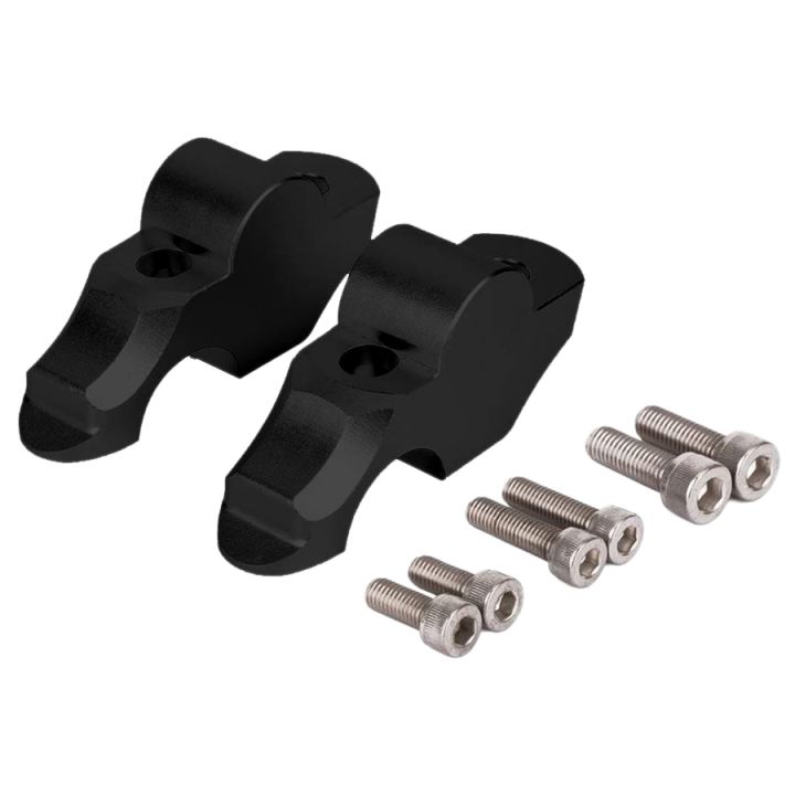 Motorcycle HandleBar Raised Clamp Adapter Handle Bar Mount Riser for ...