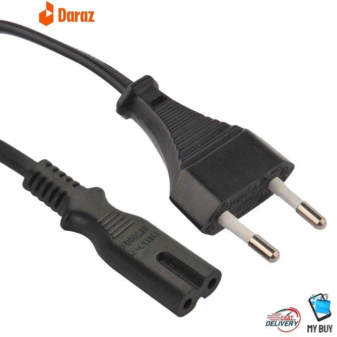 2 Pin AC Power Adapter Cord for Radio and for Multipurpose Device ...