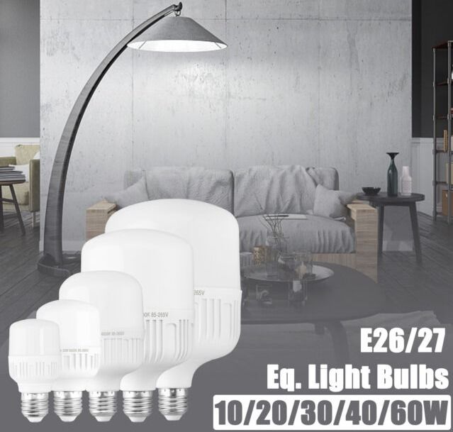Screw Led Light Bulbs E27 Screw Type 10w 20w 30w 40w 60w | Daraz.lk