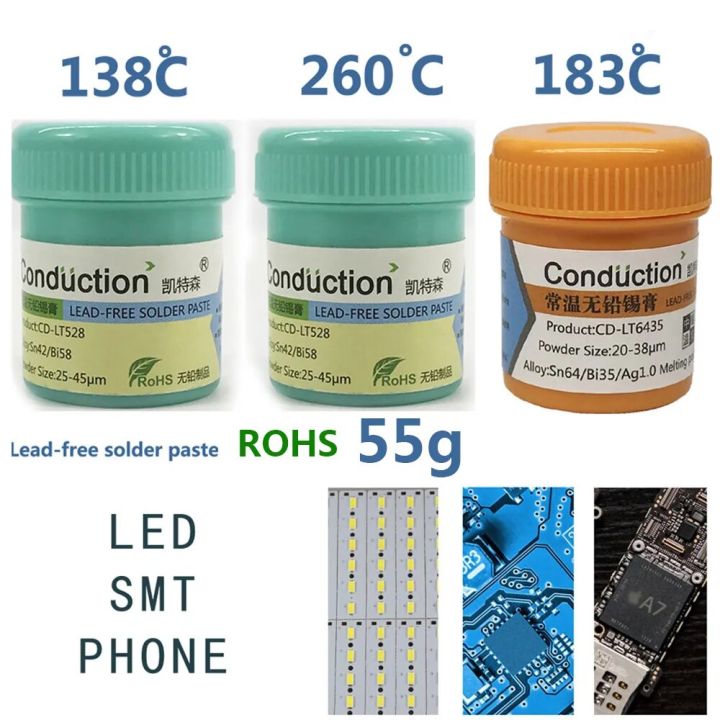 solder paste Lead-free solder paste maintenance soldering tin for iPhone slurry 138 183 260 ...