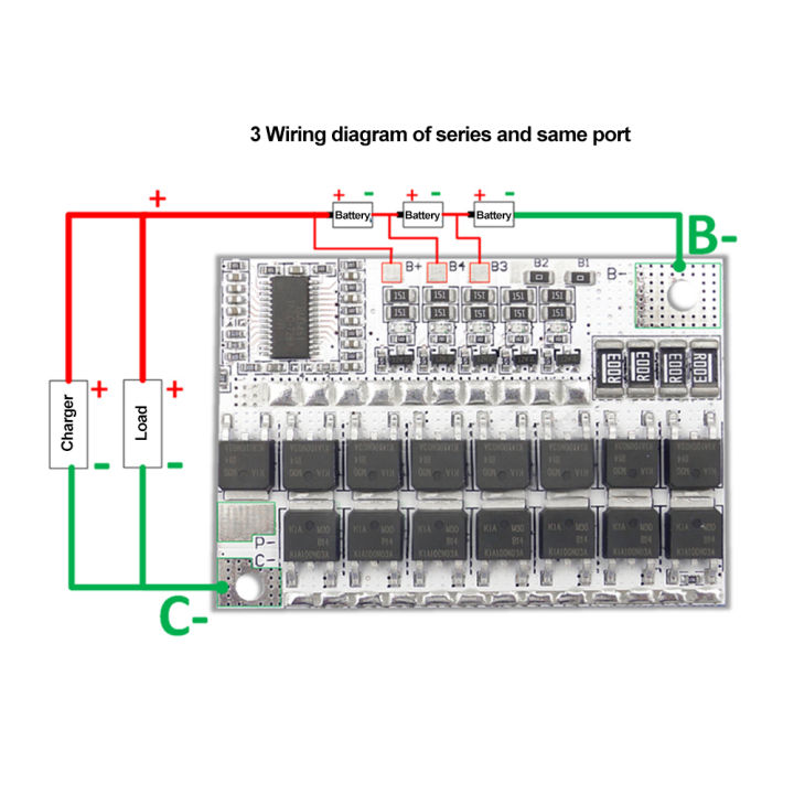 3s 4s 5s 100a 3.2v Lithium Phosphate Protection Circuit Board With ...