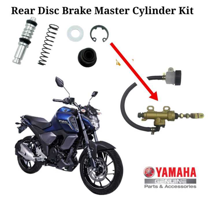 Rear Brake Master Cylinder Kit FZ Version 3 | Daraz.lk