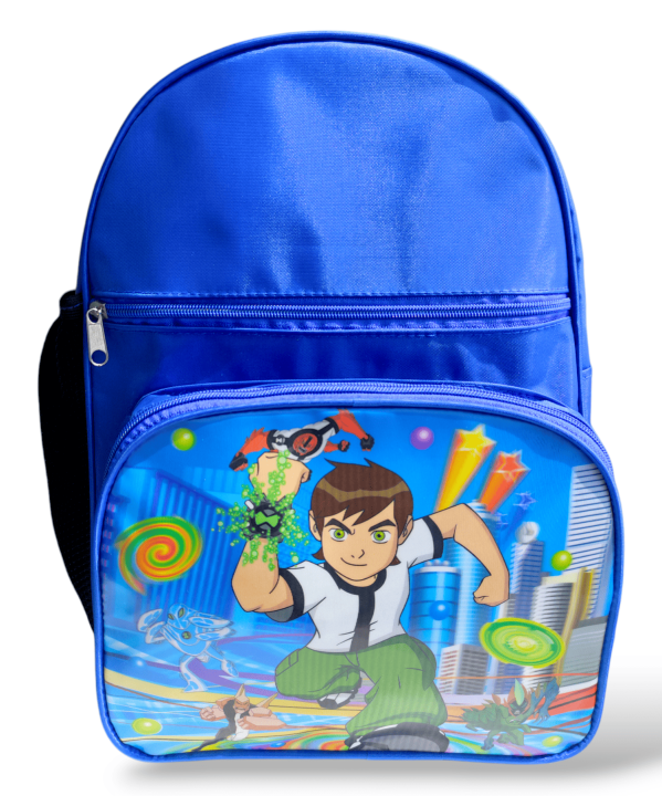 Blue BEN10 Kids School Backpack for Grade 3, 4 & 5 Boys Blue Color ...
