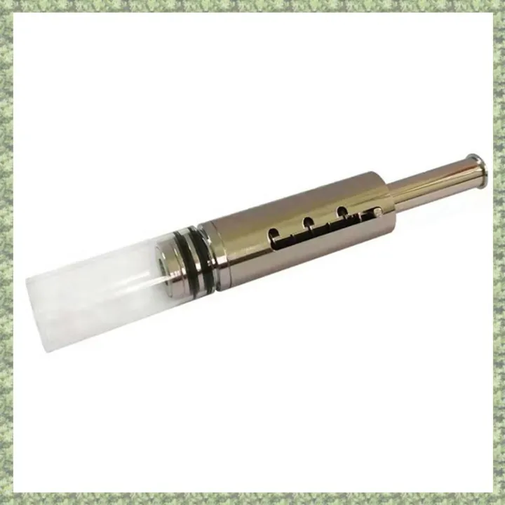 Piston Type Glass Smoking Pipe Filter Retractable Pipa Mouth Tip Herb ...