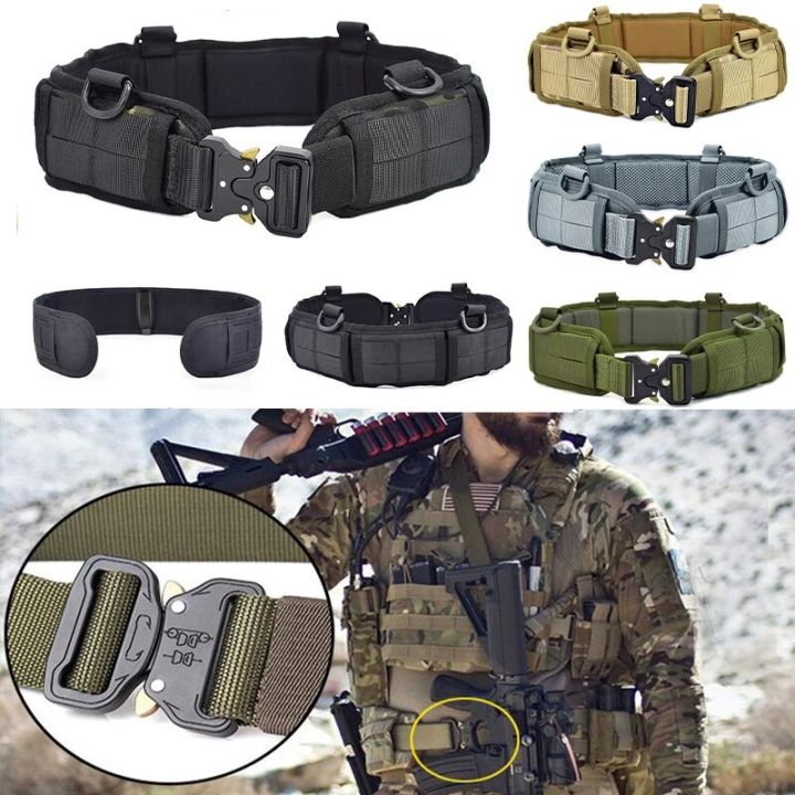 Top Outdoor TMC Laser Cutting Molle Military Tactical Battle Belt ...