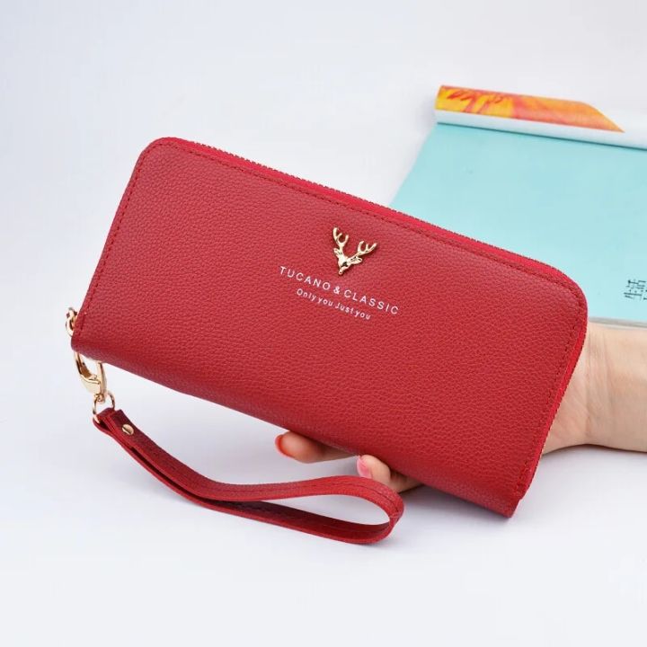 【DM bag factory Store】Korean Women's Long walet for women phone vallet ...
