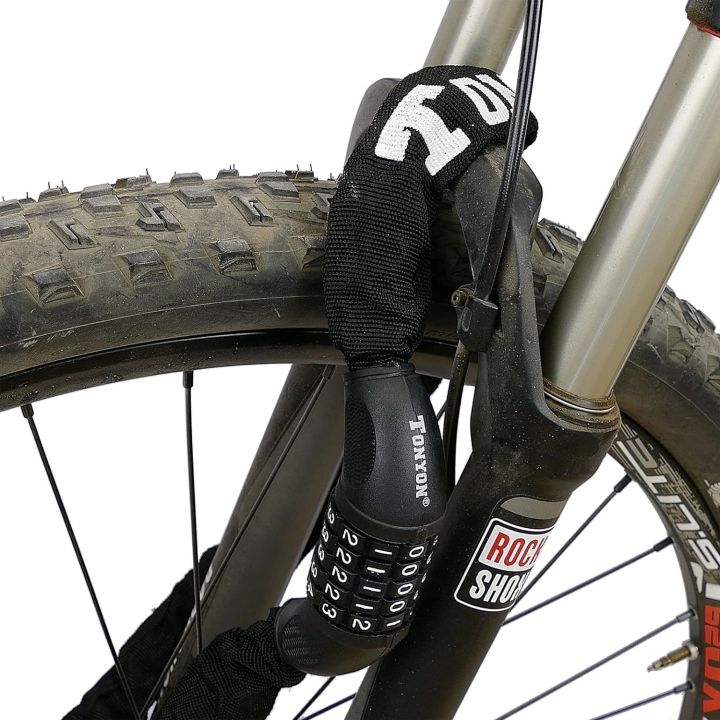 TONYON Premium Universal Bicycle Security Chain Lock - 5-Digit ...