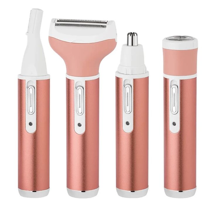 4 in 1 Body Hair Removal Epilator Armpit Hair Bikini Hair Leg Hair ...