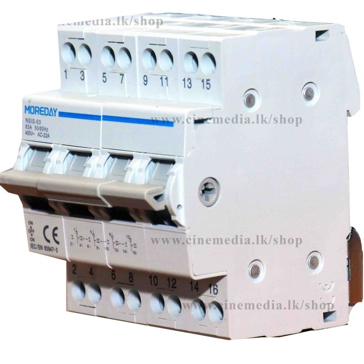 63A 4 POLE Changeover Switch | Daraz.lk