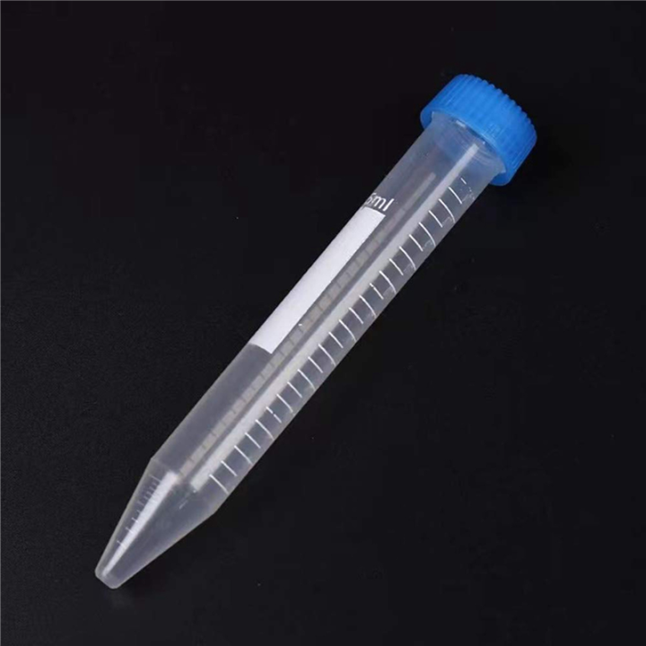 ICQURBT 200Pcs Conical Centrifuge Tubes 15mL with Screw Caps, Graduated ...