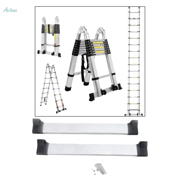 Telescoping Ladder Balance Bar Portable Household Use for Extension ...