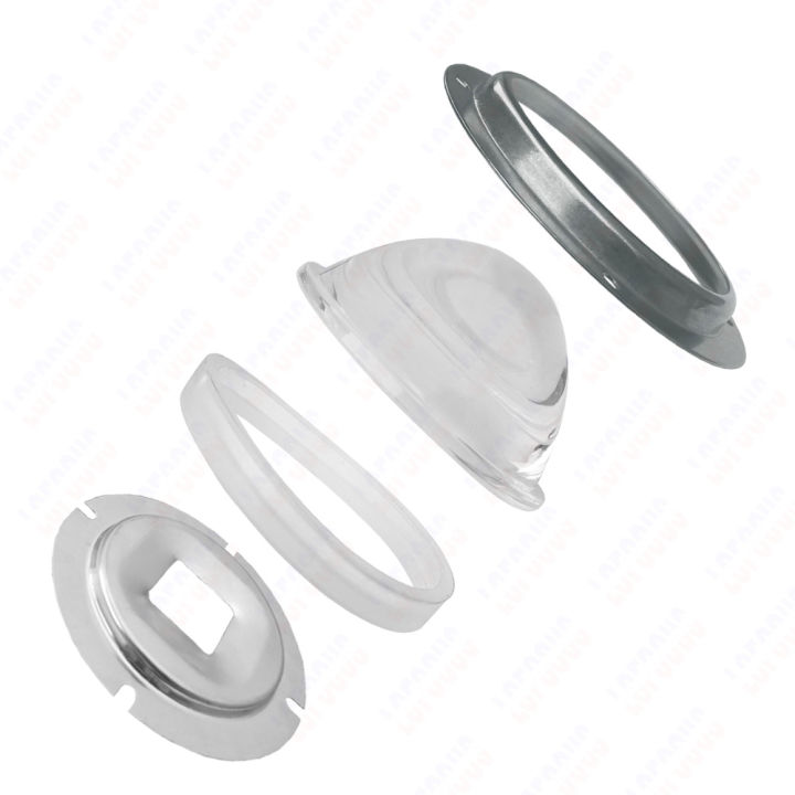 45 60 90 120 Degrees Led Lens Optical Glass 100mm Reflector Collimator ...