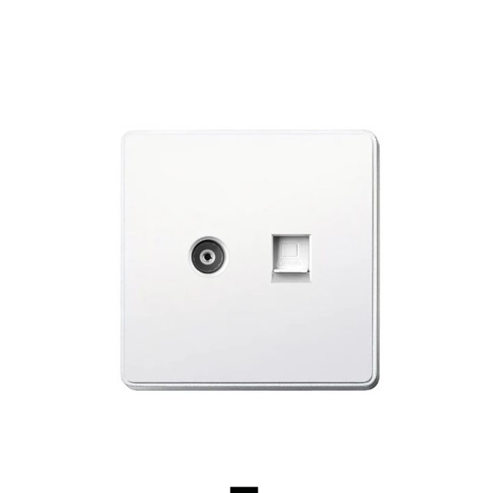 RJ15 Telephone and TV Anterna Wall Socket panel socket wall switch 86 ...