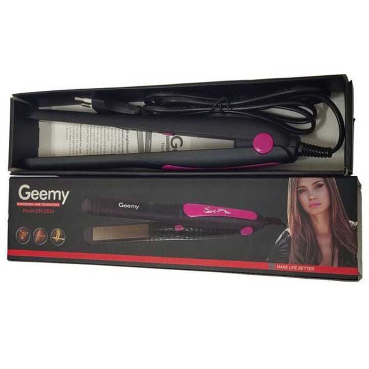 Geemy Hair Straightener Gm-2826 | Daraz.lk